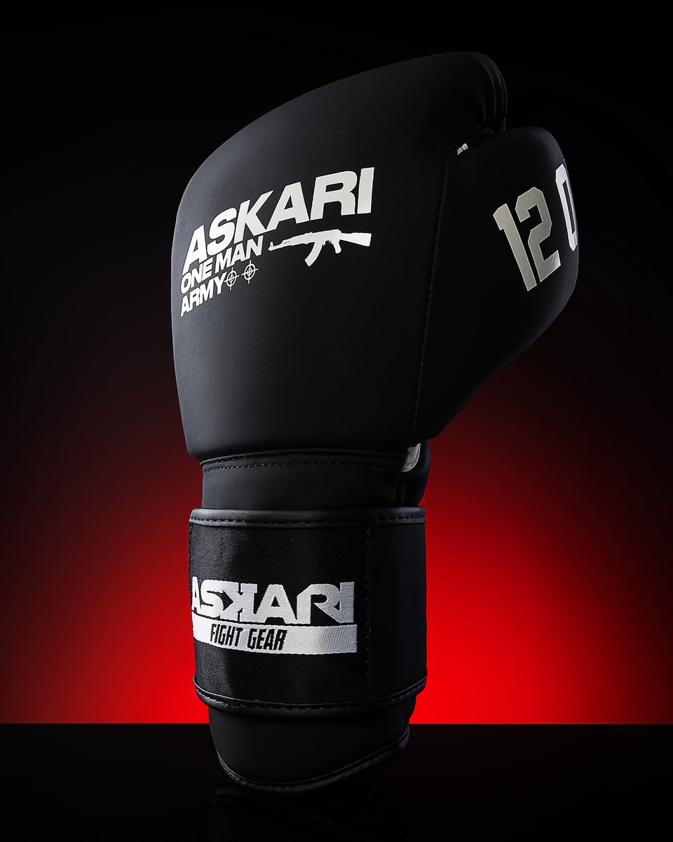 "One Man Army" Boxing Gloves | Askarifighter.com