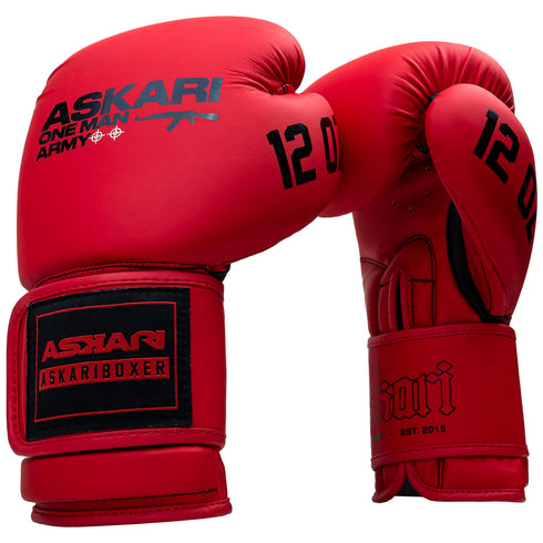 "One Man Army" Boxing Gloves | Askarifighter.com