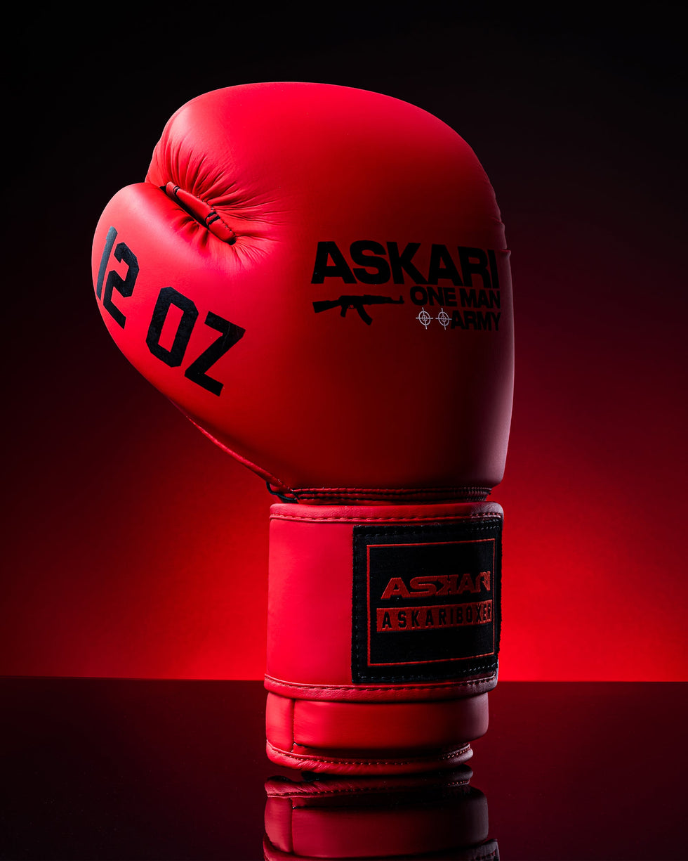 "One Man Army" Boxing Gloves | Askarifighter.com