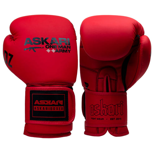 "One Man Army" Boxing Gloves | Askarifighter.com