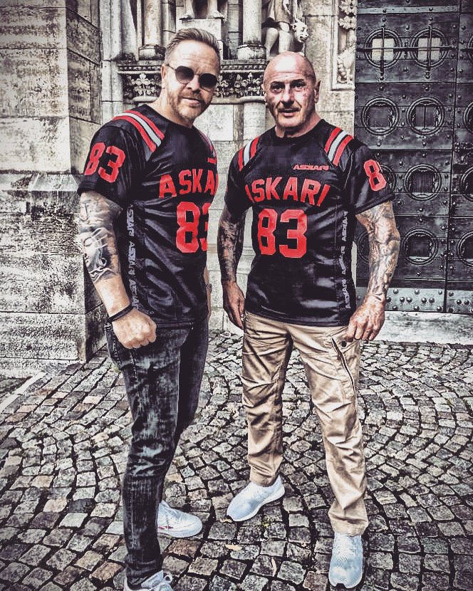 "ASKARI83" American Football Jersey | Askarifighter.com