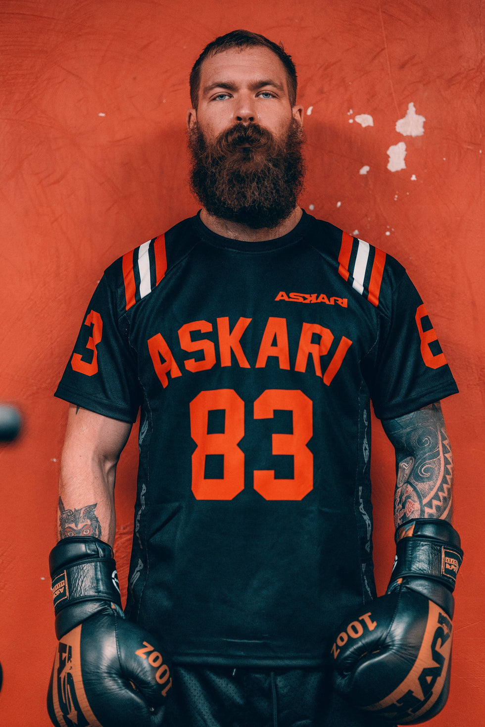 "ASKARI83" American Football Jersey | Askarifighter.com
